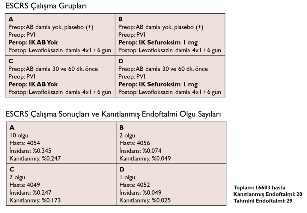 Katarakt Ameliyatı Sonunda Profilaktik İntrakameral Antibiyotik ...